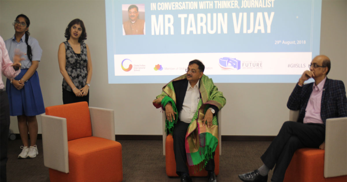 Indians Carry Rich Heritage Of Universal Values: Mr Tarun Vijay