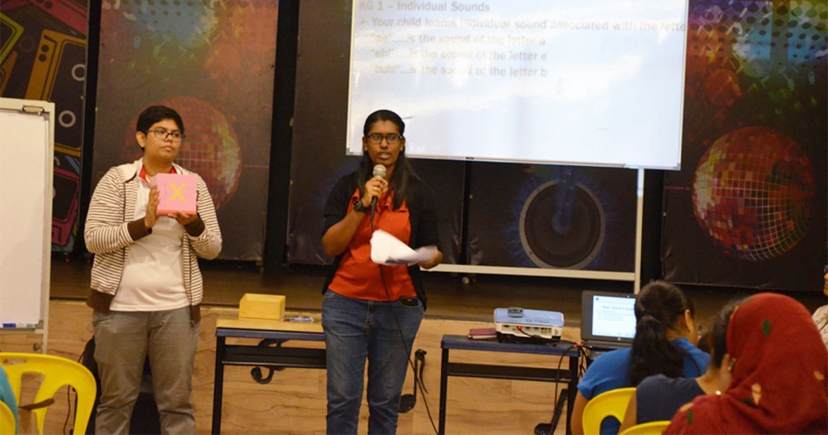 Phonics Workshop For Kindergarten Kids A Hit With Parents