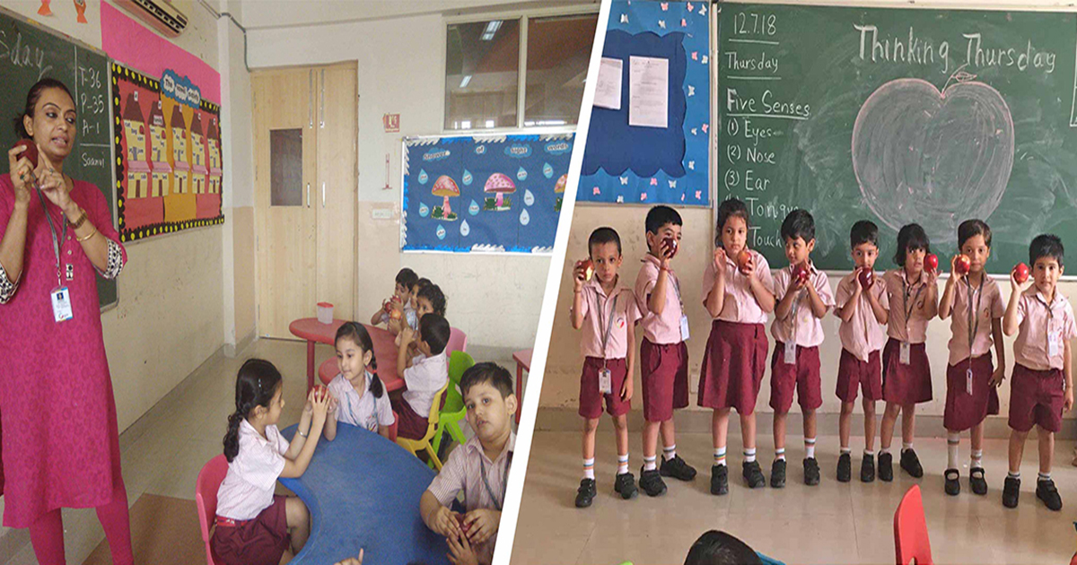 Thinking Thursday Activity On Usage Of Sensorial Skills