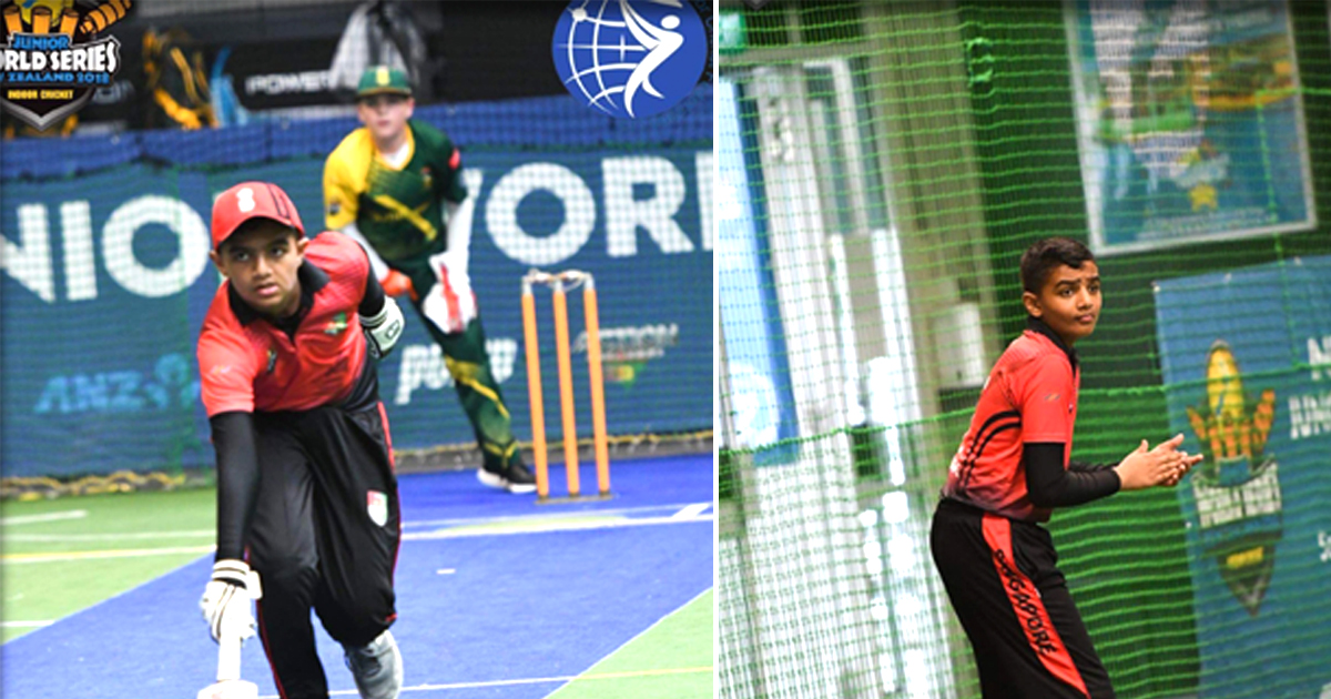 Aryan Modi Termed As Most Valuable Player For Team Singapore In Indoor ...