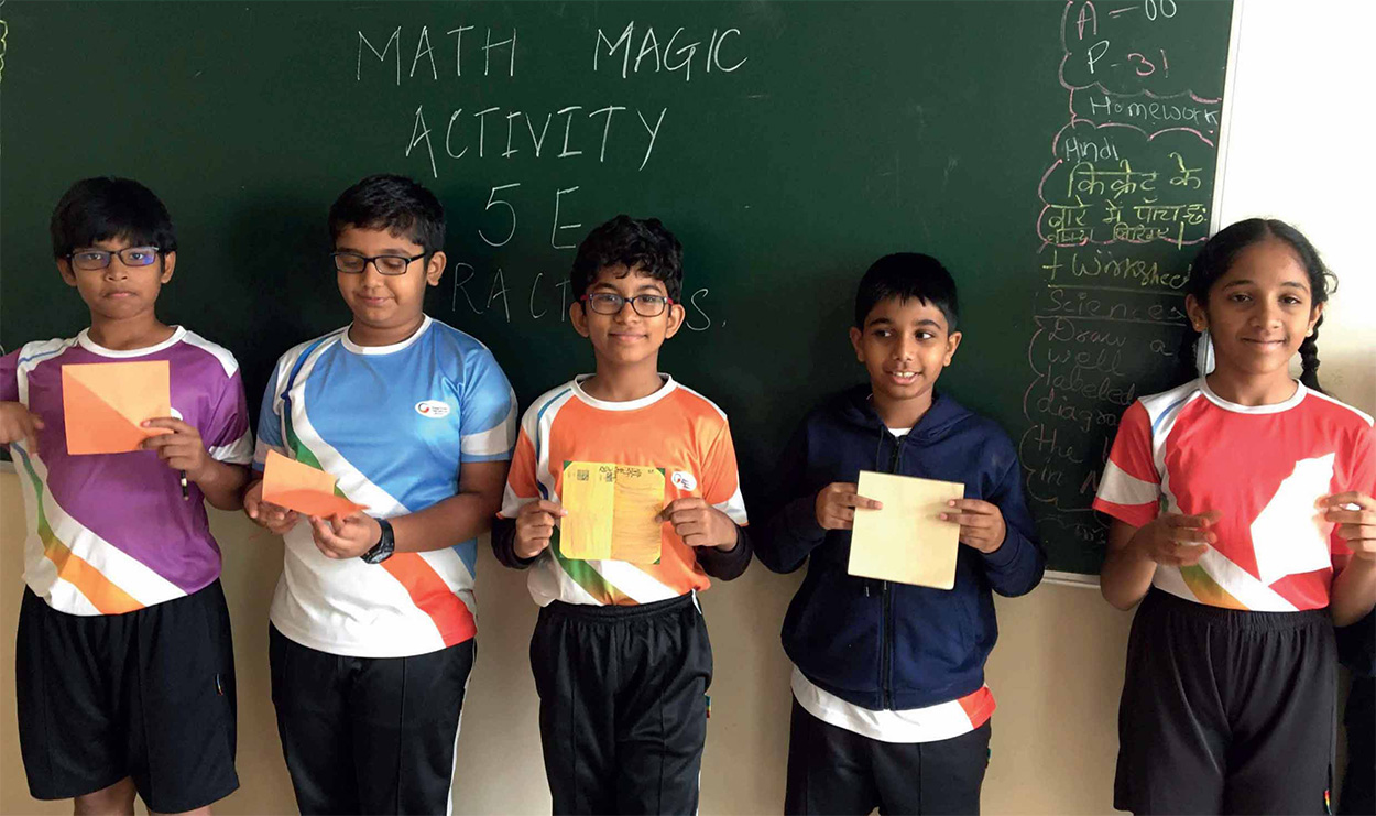 Students Explore The Concepts Of Division, Multiples And Fractions ...