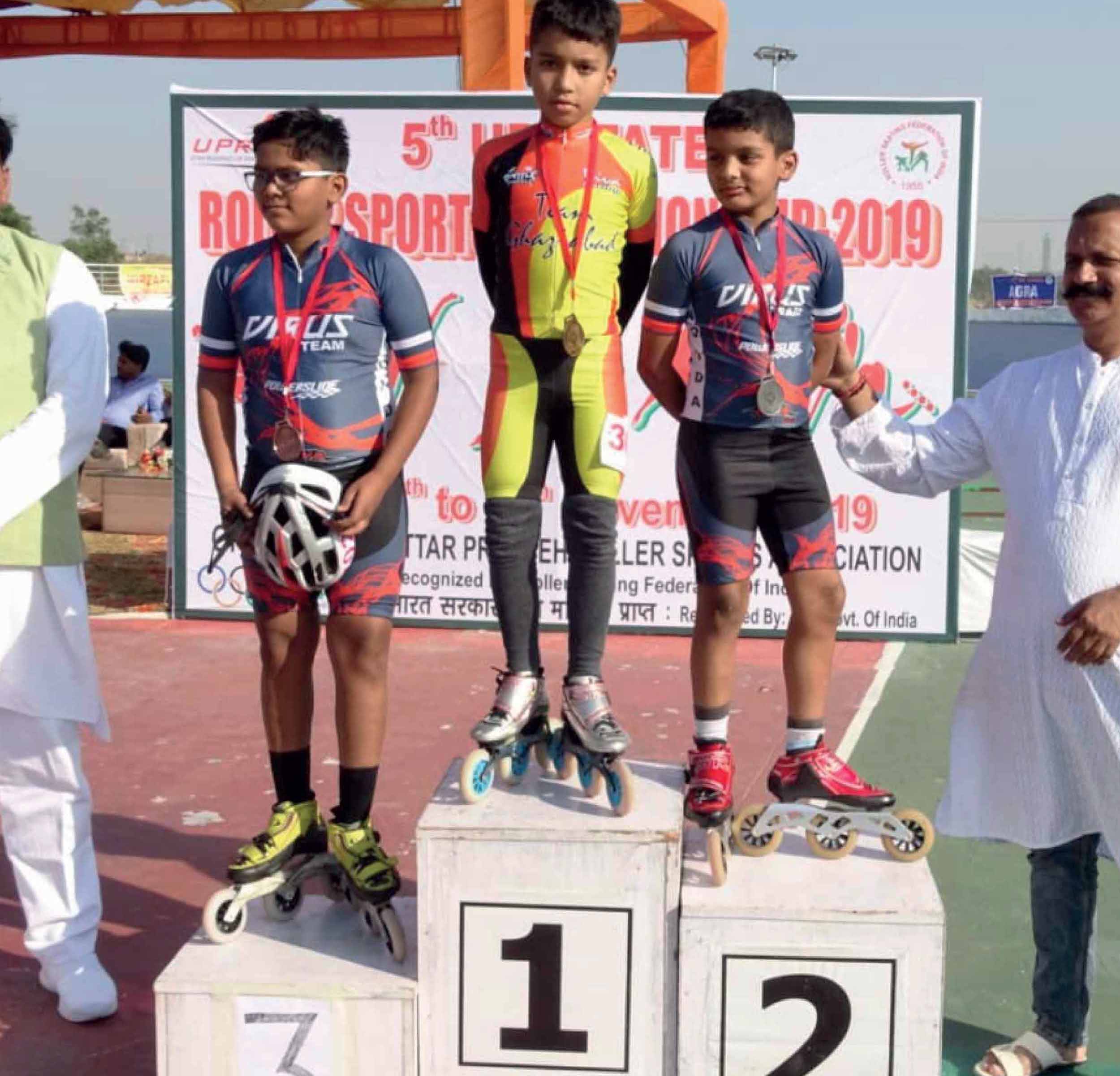 Giis Students Win Accolades In Various Sports Competitions