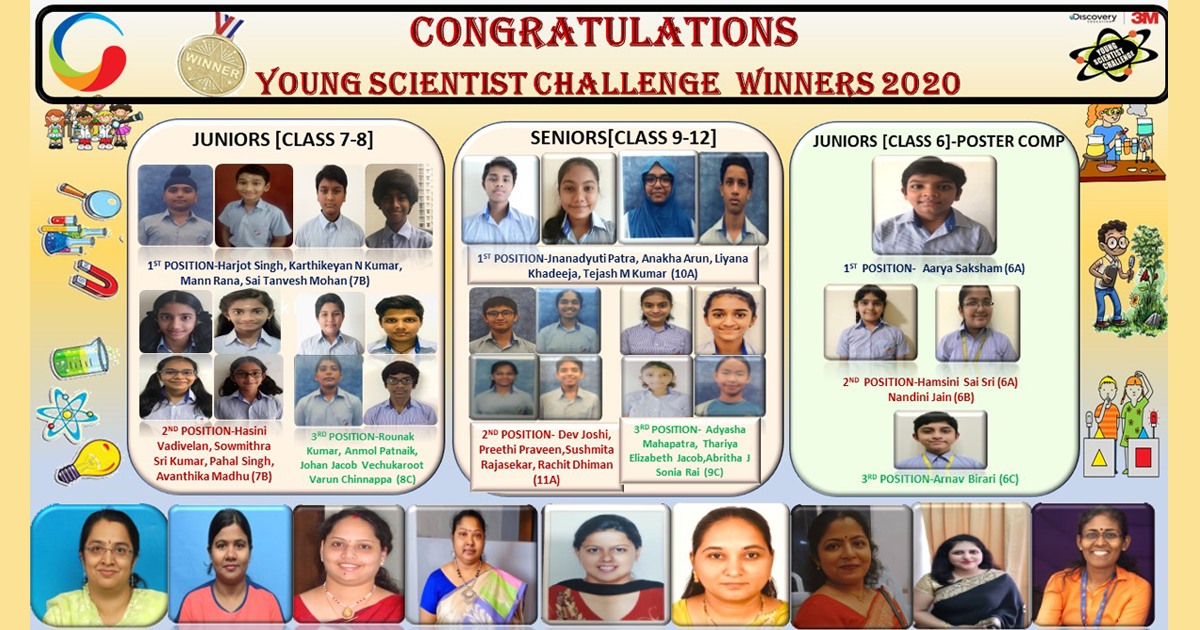 Young Scientist Challenge 2020