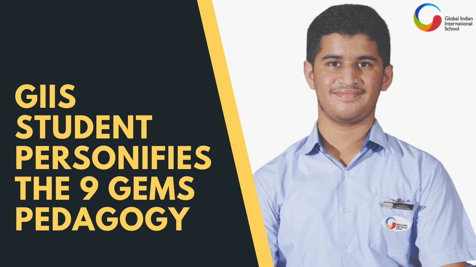 Giis Smart Campus Student Sets An Example As He Gives Back To The Community