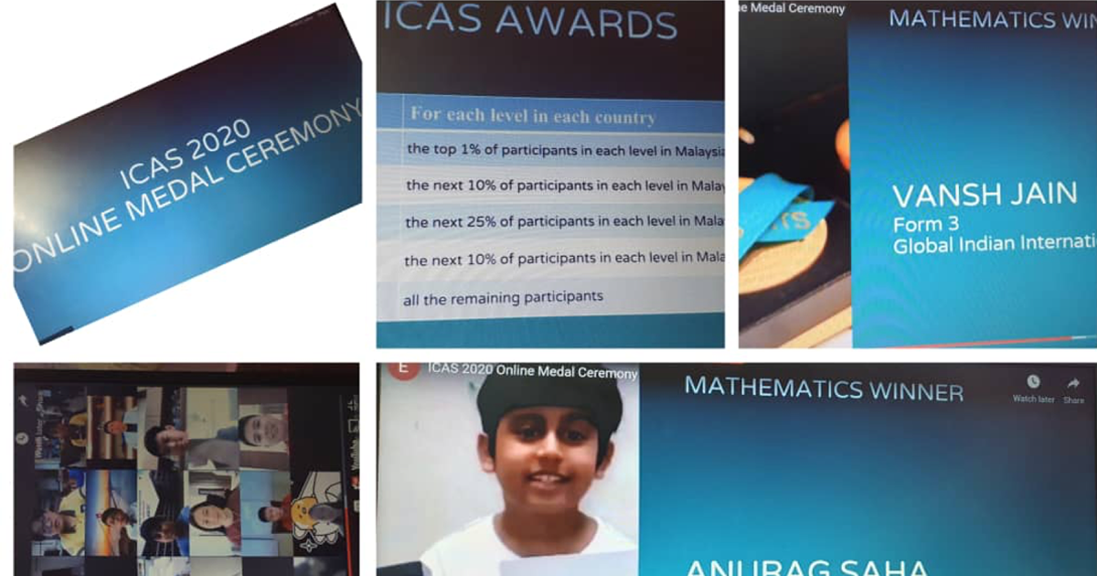 Unsw Global Icas Competition Online Medal Ceremony