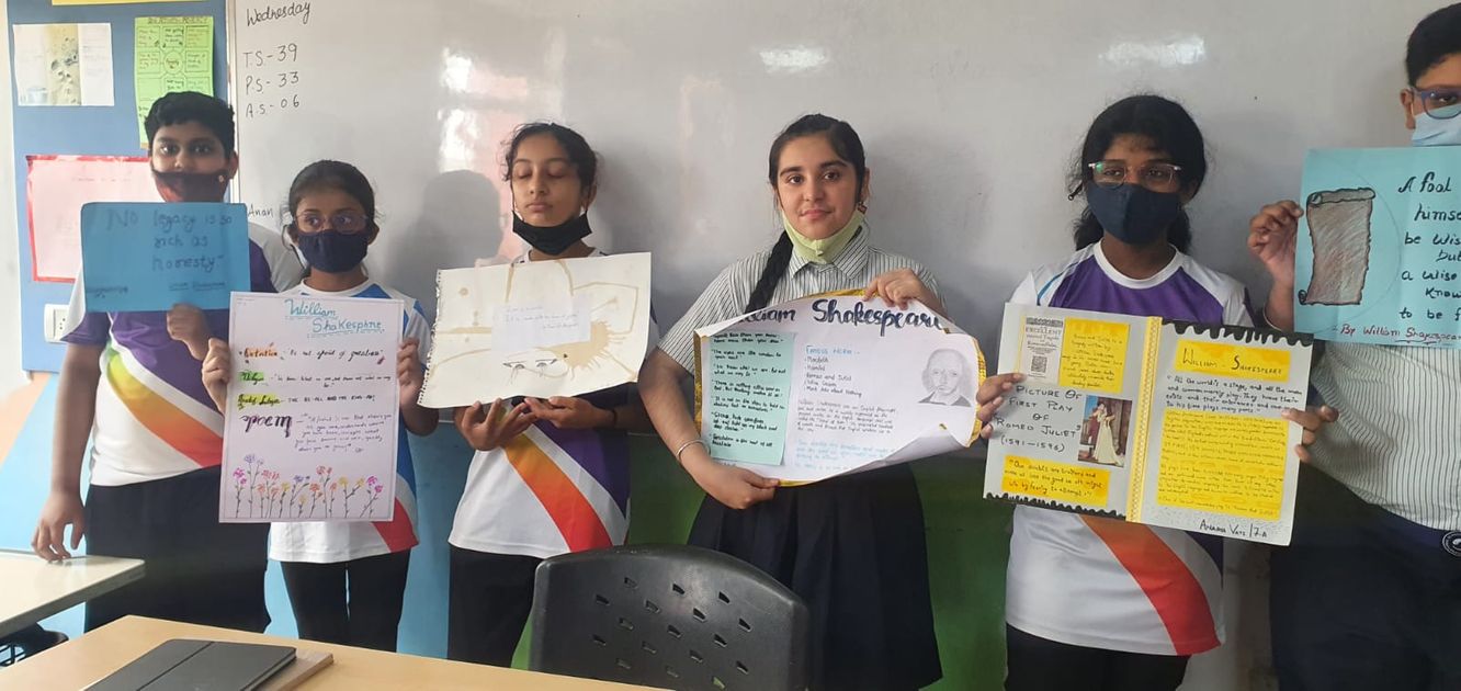 Noida Students Get Inspired By The Works Of Sir Aftab Seth