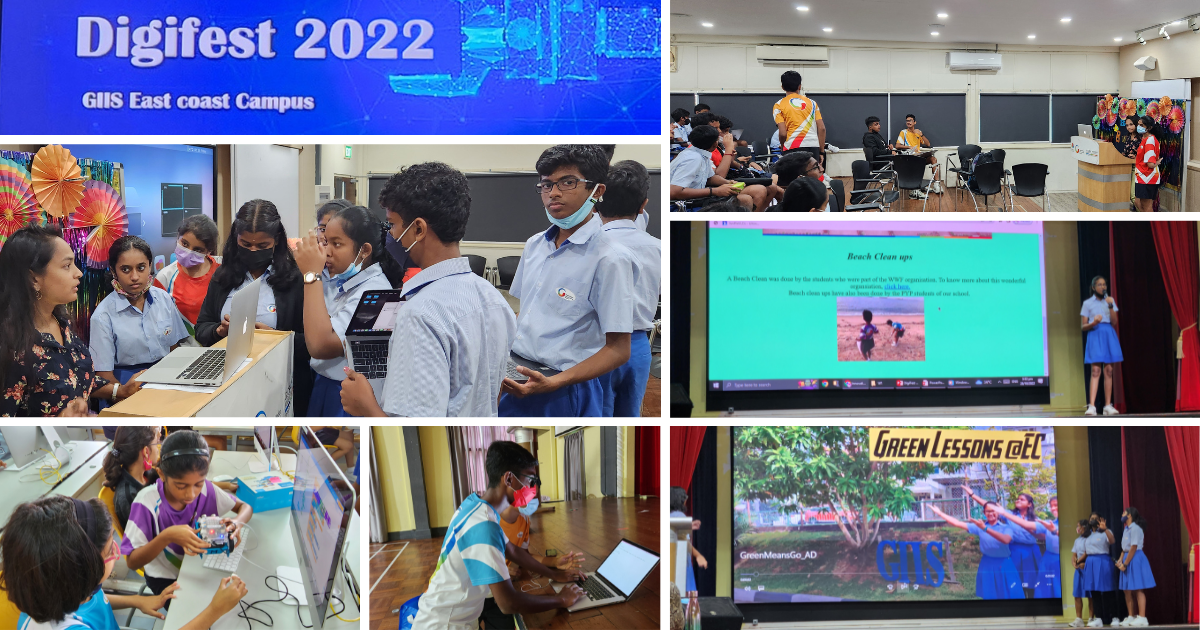 Giis East Coast Students Exhibit Brilliant Ideas During Digifest 2022