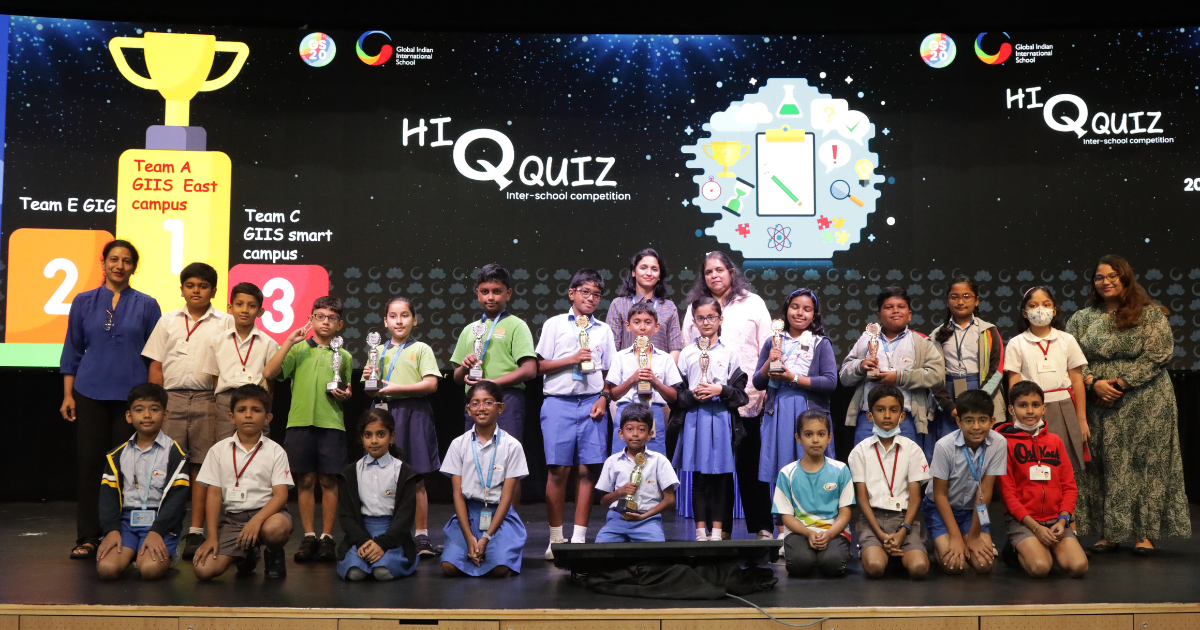 Giis Primary Students Shine At The Hiq Quiz Inter School Competition