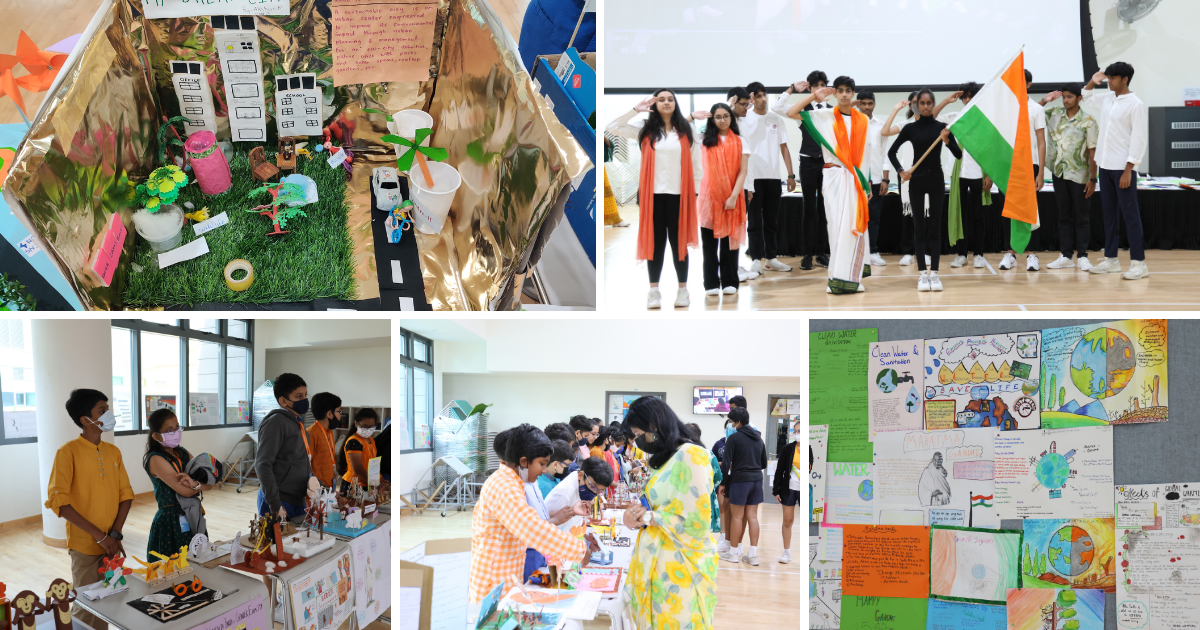 Students Exhibit Knowledge And Creativity Celebrating Gandhi Jayanti ...