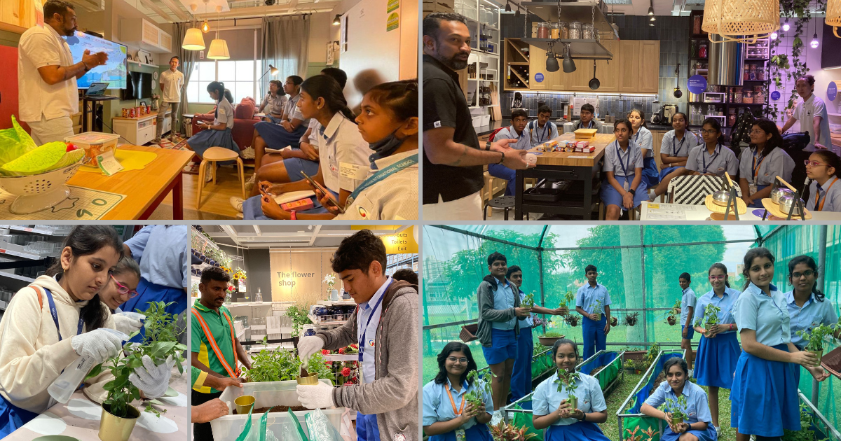 Giis East Coast Campus Students Attend Wwf Workshops At Ikea