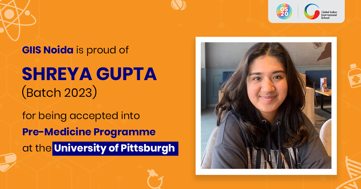 Chasing Dreams Across Oceans: Shreya Gupta Of Giis Noida Makes It To The University Of Pittsburgh