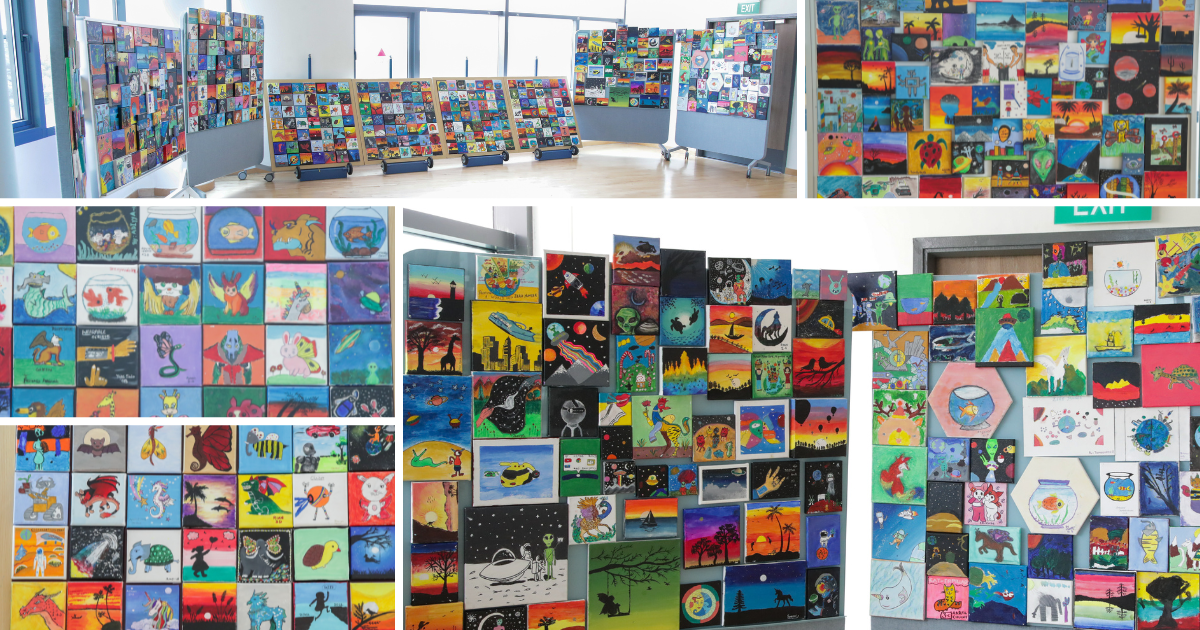 Talented Primary Students From Giis Smart Campus Exhibits Their Creativity