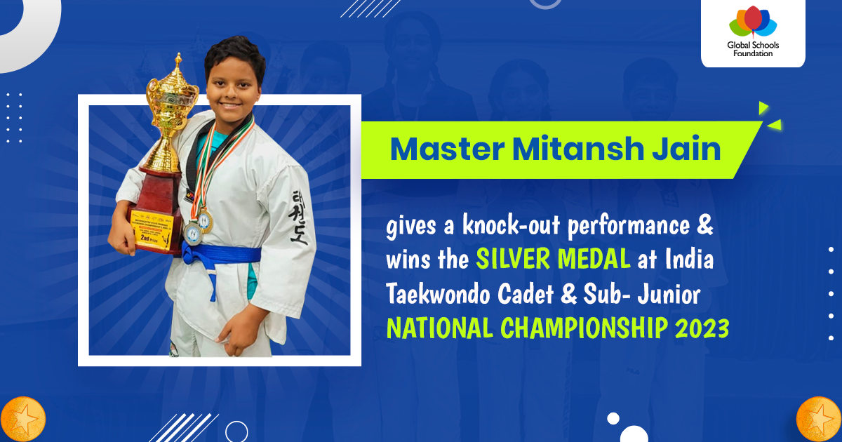 A Journey Of Perseverance: Mitansh Jain Shines At The Cadet And Sub-Junior National Taekwondo ...