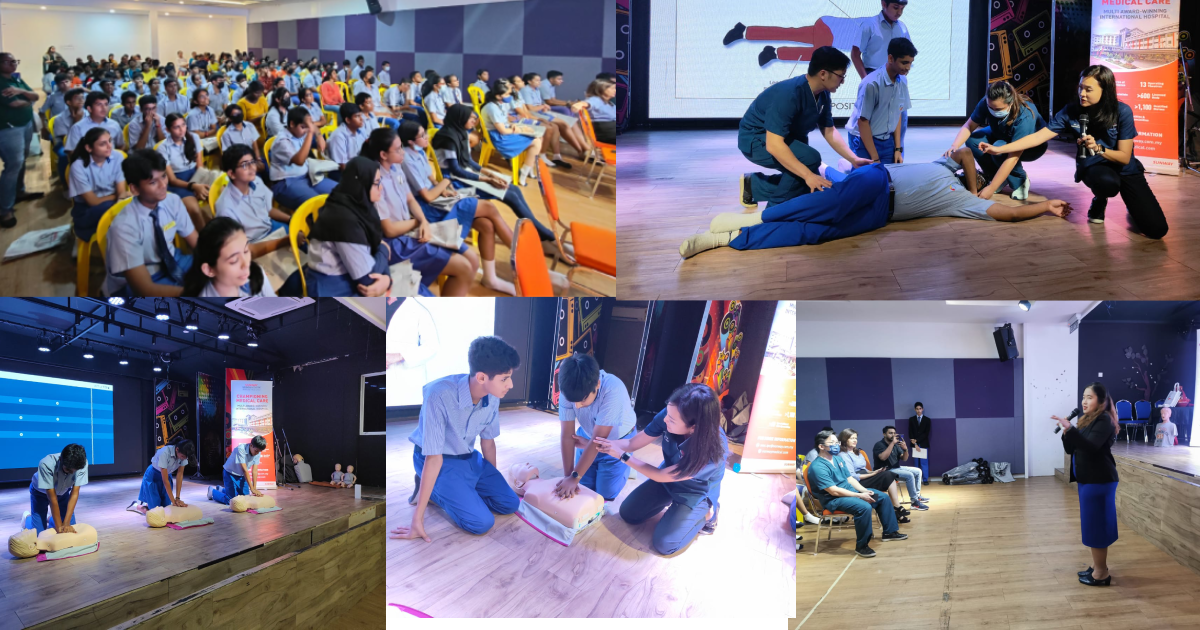Giis Kl: Healthcare Awareness Talk: Cpr Made Easy