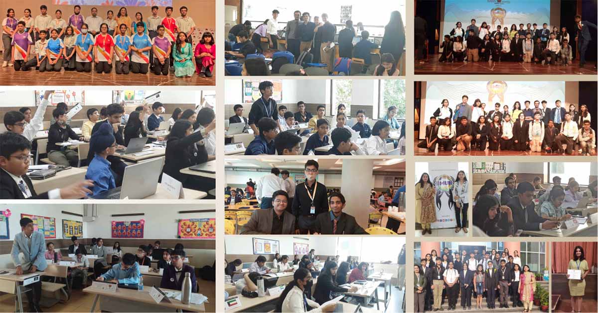 Giis Noida Students Shine At Iimun Delhi Conference 2023