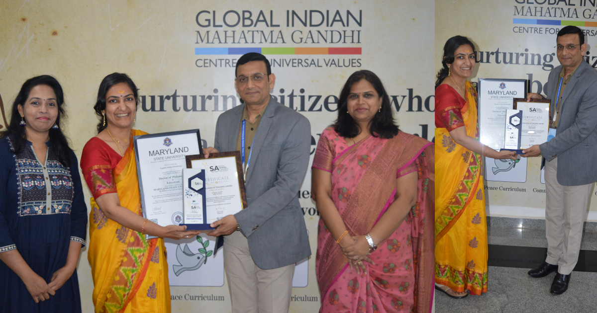 Celebrating Excellence In Education: Giis Teacher Wins Prestigious ...