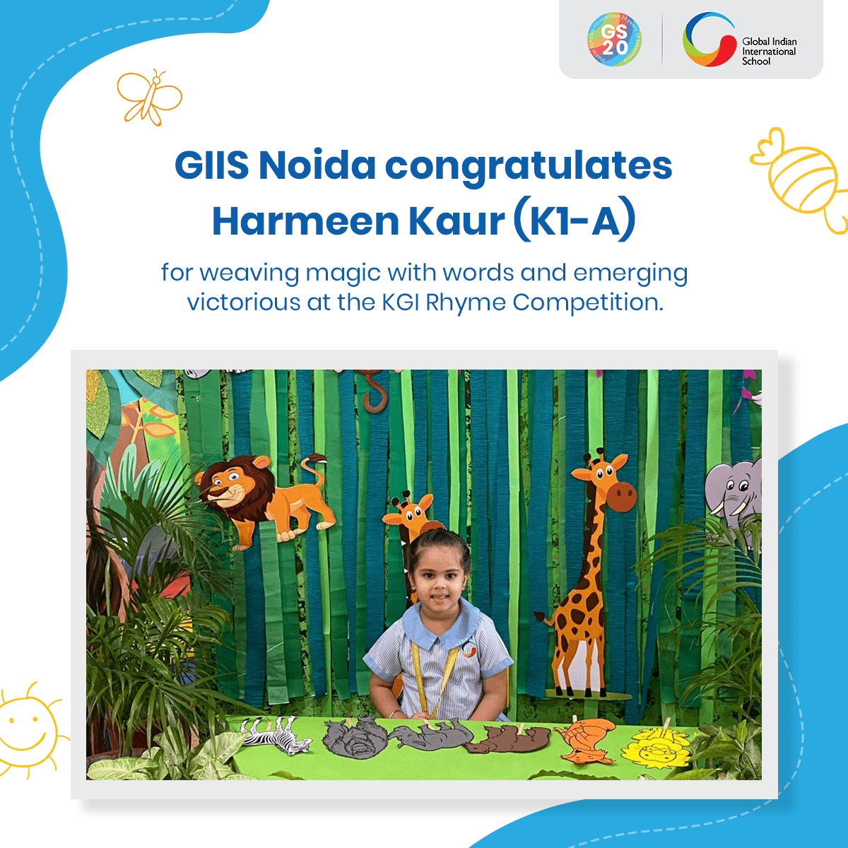 Harmeen Kaur Of Giis Noida Triumphs In The Inter-Giis Recitation ...