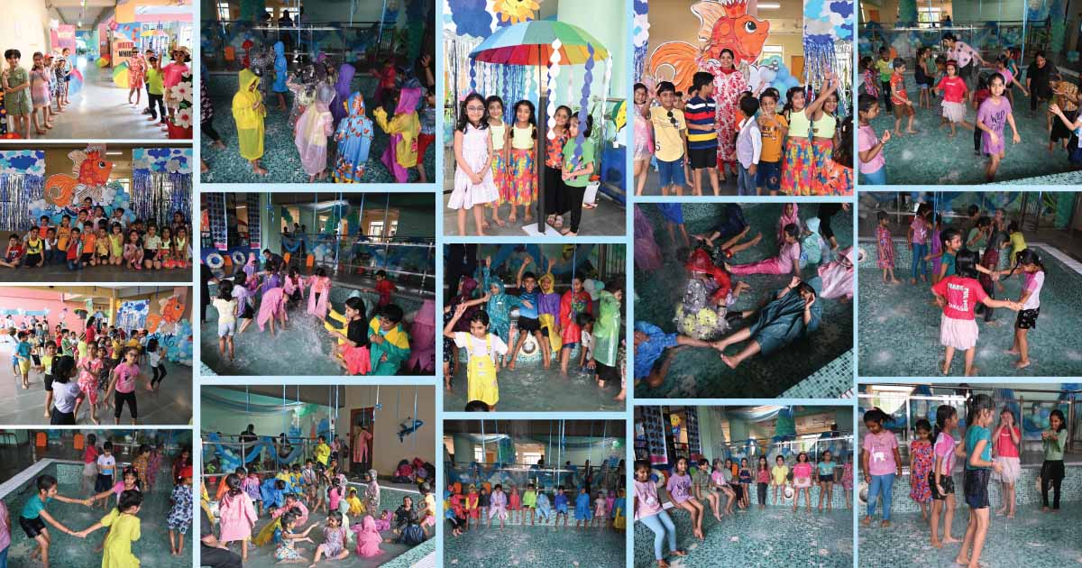 Rainy Day Celebration At Giis Noida Was All Fun In The Rain For Grades 1-2