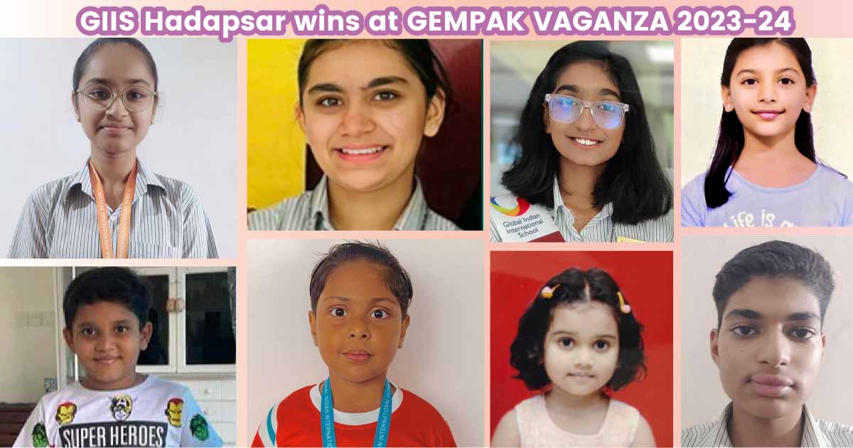 Giis Hadapsar Wins Across Categories At Gempak Vaganza 2023-24