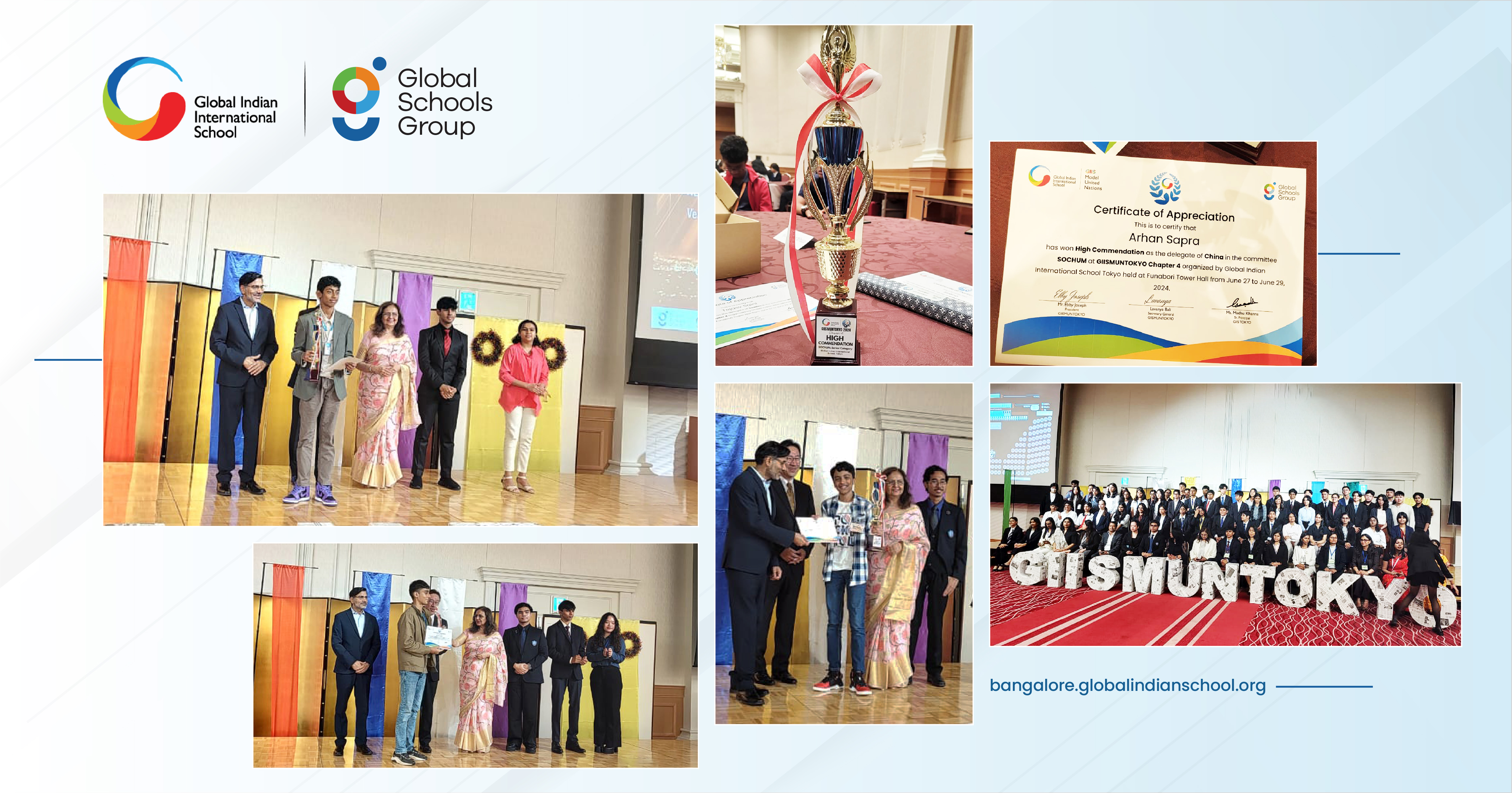 Giis Whitefield Excels At Giis Mun Tokyo 4.0: Honoring Achievement In ...