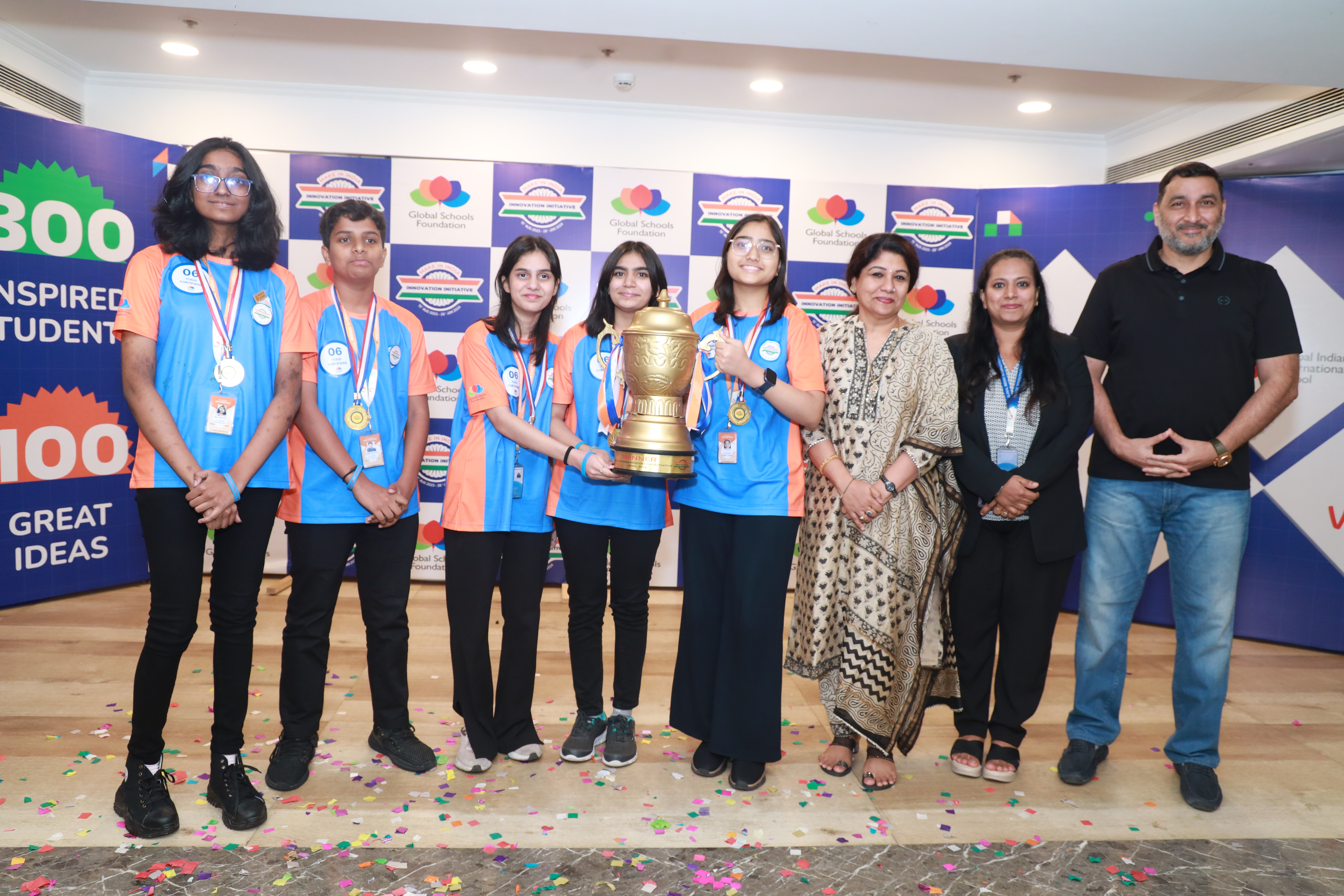 Giis Hadapsar Strikes Gold At The Make In India Innovation Initiative ...