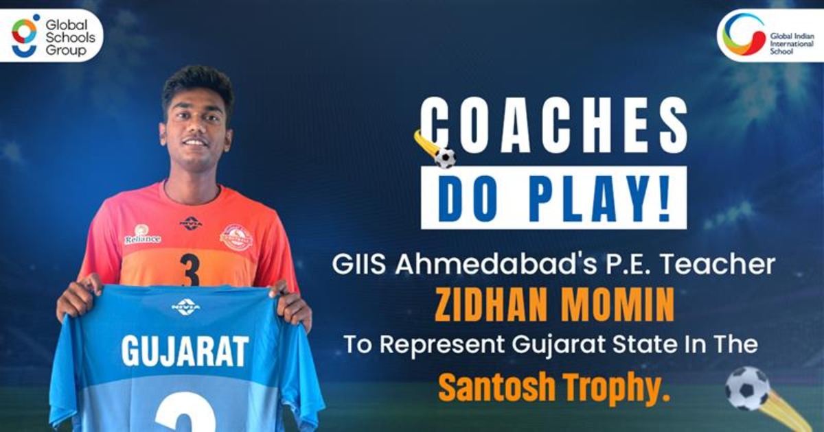 Giis Ahmedabad Pe Teacher Turns Football Star: Zidhan Momin Represents ...