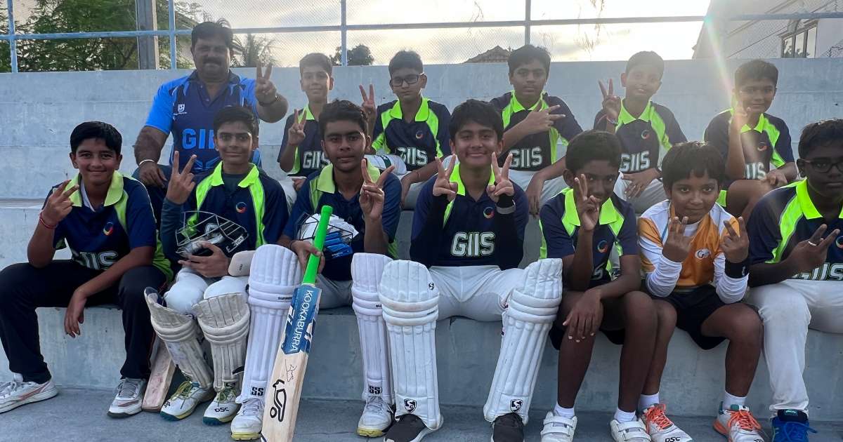 Giis Ec Campus Cricketers Shine At Acsis U14 Cricket Match