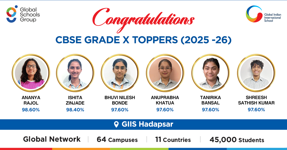 Giis Hadapsar Continues Academic Excellence Streak In Cbse 2026 Results