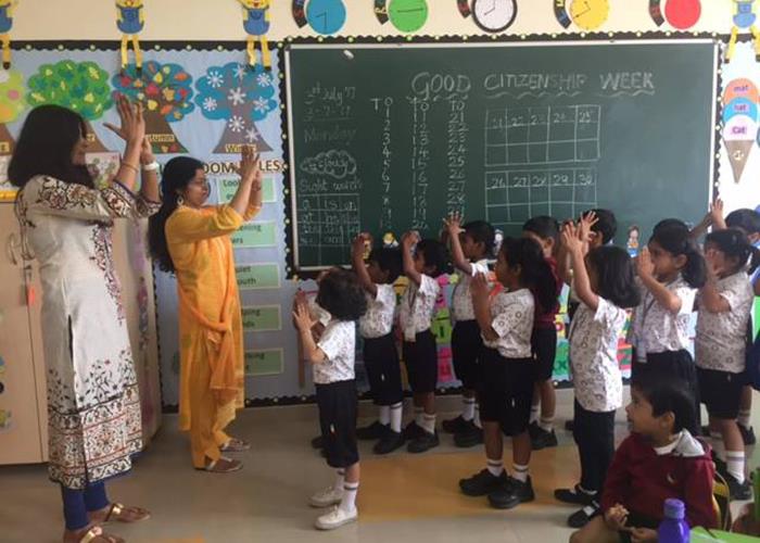 Giis Whitefield Introduces Brain Gym Activities For All The Pre-Primary ...