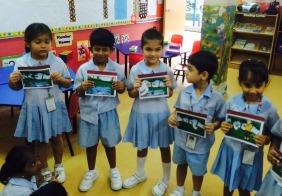 Students Of Giis Build Vocabulary With The Help Of Story-Telling Exercise