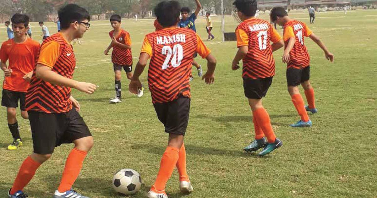 Young Football Enthusiasts From The Campus Shine At Inter-School ...