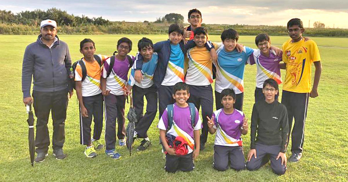 Giis Tigers Team Win Match In Under-15 Inter Club Cricket Tournament