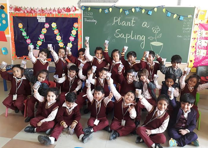 Reduce, Reuse, And Recycle; I-Care Activity For Grade 1 & 2 At Giis Noida