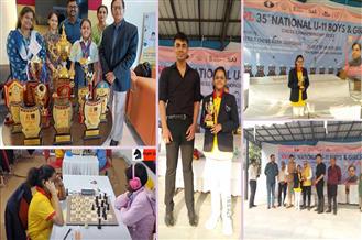 Aditri Shome - Chess Champion Of Giis Ahmedabad Bagged 5Th Position In ...