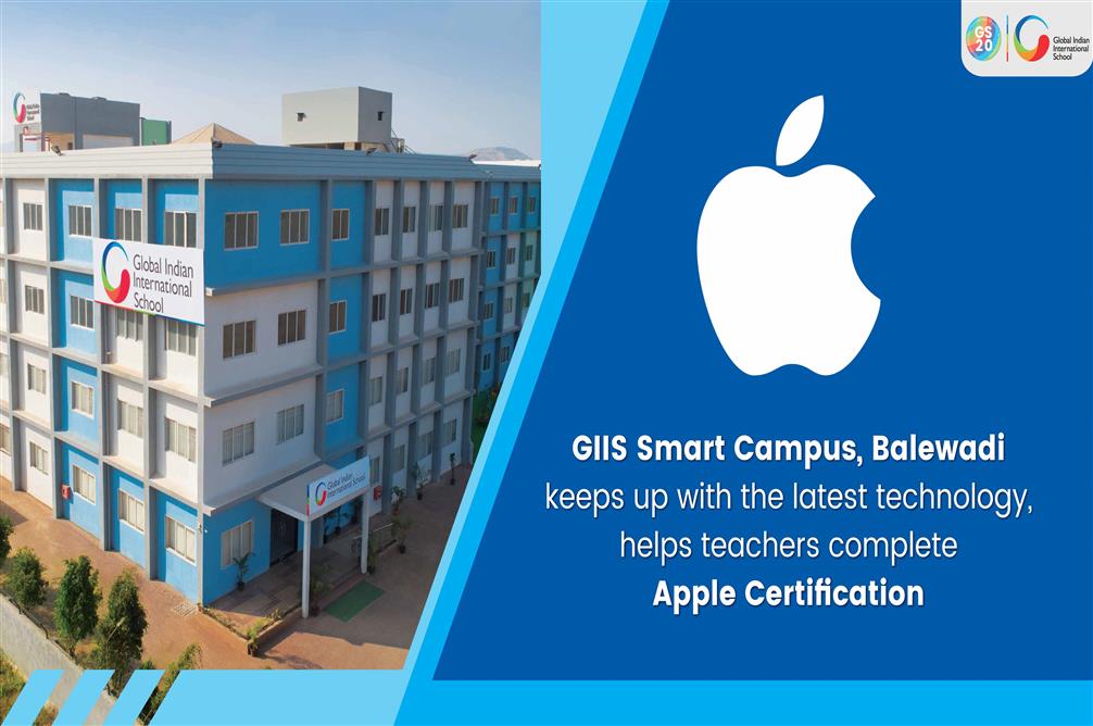 Giis Smart Campus Balewadi Teachers Receive Apple Certification