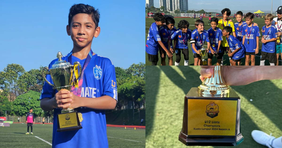 Axel, Giis Kl's Champion Leads Team To U12 Kl League Victory