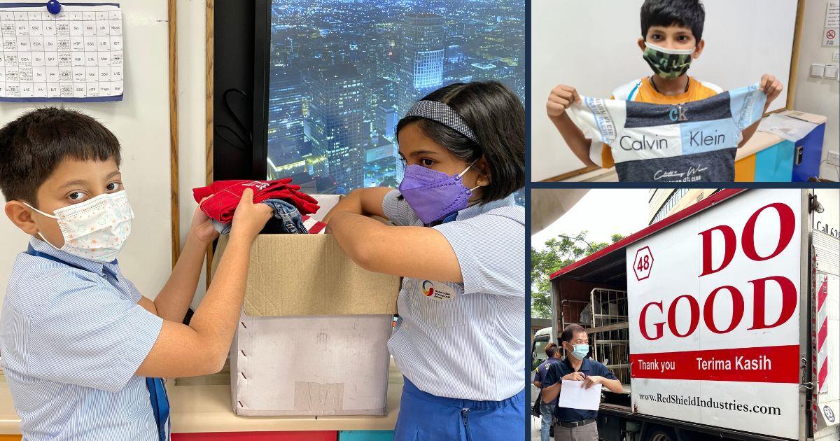 Primary Students Give Back To The Society Participating In A Clothes ...