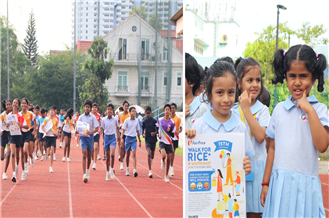 Students Step Up For Charity At The Fairprice Walk For Rice