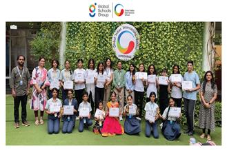 Giis Ahmedabad Students Shine At Sas Fest ‘25 With 5 Wins