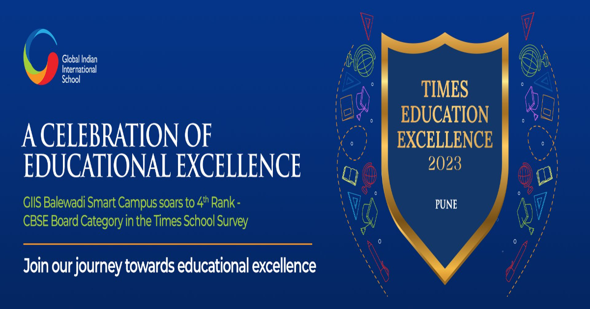 Giis Balewadi Excels As The 4Th Top Emerging School In Pune Cbse Category