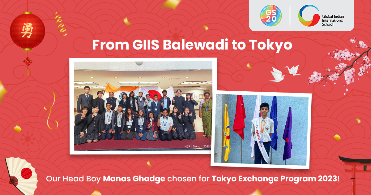 Giis Balewadi's Head Boy, Manas Ghadge, Embarks On A Tokyo Adventure- A ...