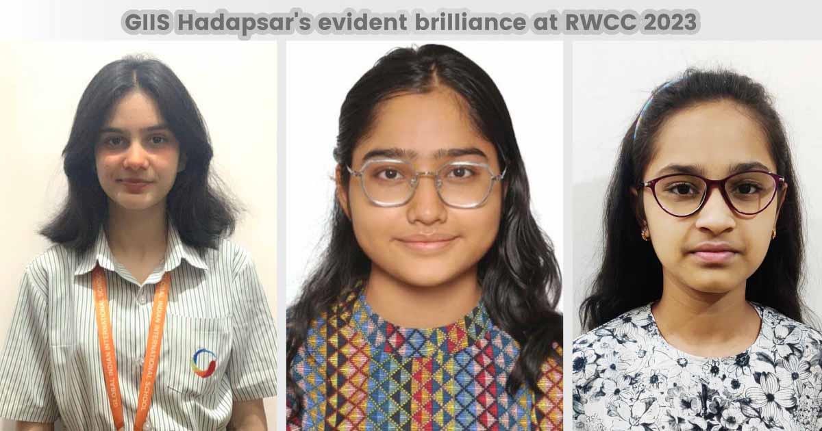 Giis Hadapsar's Noteworthy Achievement At Rwcc 2023 In Singapore