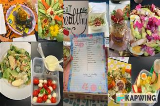 Giis Tokyo Students Participate In Salad Making Competition