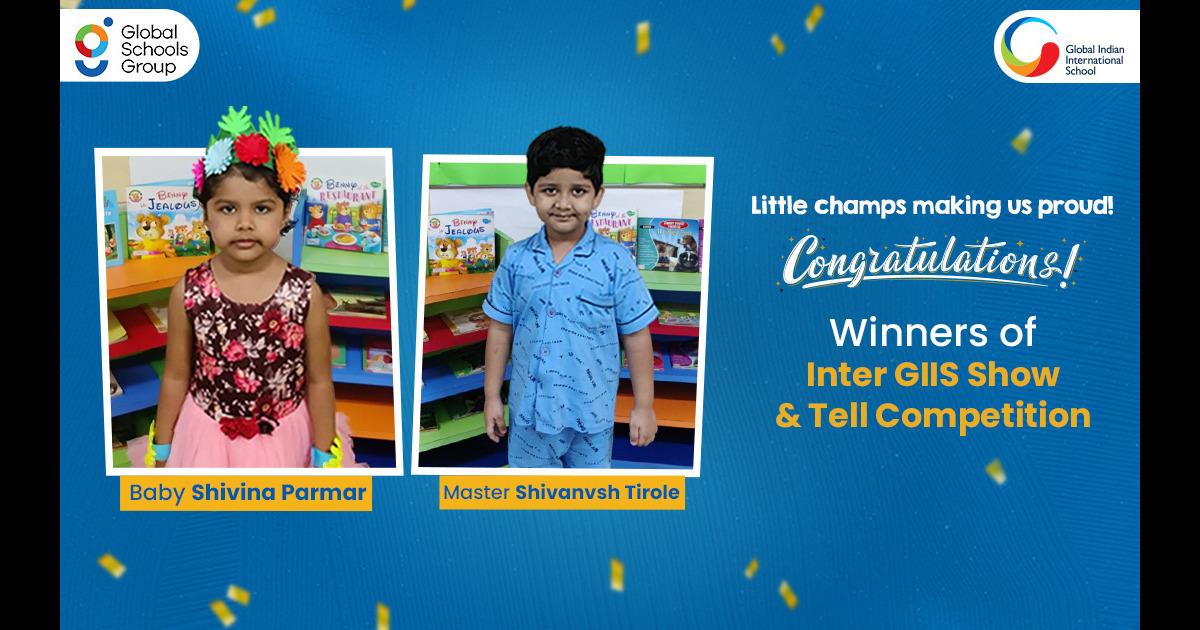 Giis Ahmedabad K2 Students Triumph At Inter-Giis Show And Tell Competition