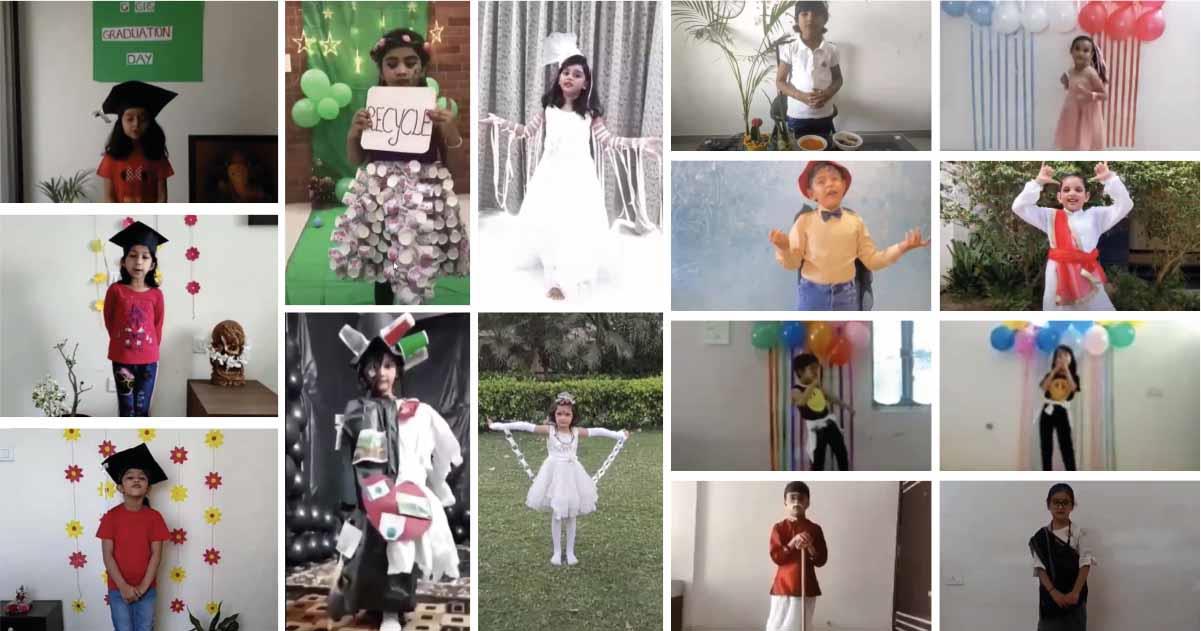 An Impressive Graduation Day Ceremony Of K2 Students Held Virtually