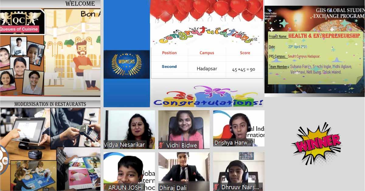 Giis Hadapsar Students Bag Second Position In Global Student Exchange ...