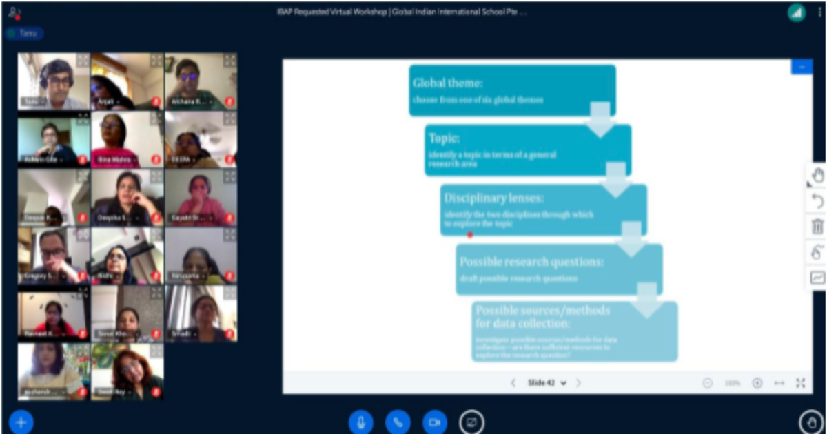 Giis Teachers Expand Their Knowledge And Skills Through Virtual Ib Workshop