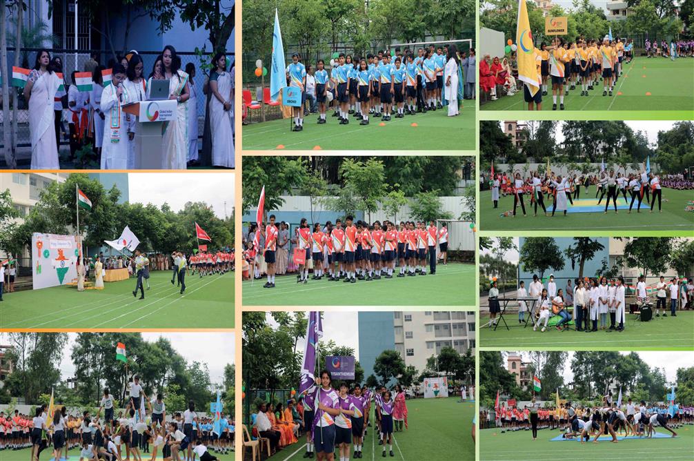 Independence Day Celebrated At Giis Hadapsar With Pride And Honour