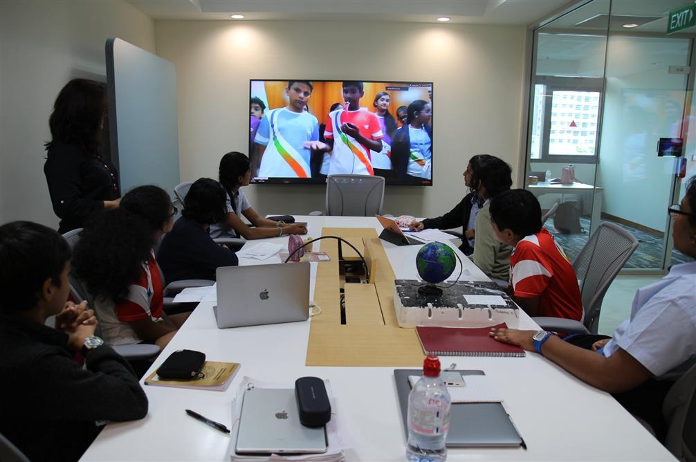 Grade 8 Students Presented The Global Sun Temperature Project ...