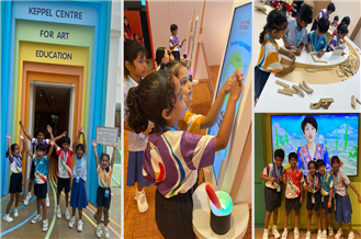 Art Adventure: Giis East Coast Students Visit Keppel Centre